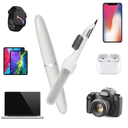 Bluetooth Earbuds Cleaning Pen, Multifunction Earphones Cleaner,in-Ear Headphones Cleaning Dust Removal Brush Pen, for Cleaning The Earwax,Dust in Bluetooth Headset Box,Camera and Mobile Phone