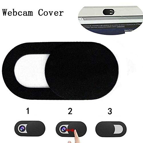 SXRC Webcam Cover, Ultra-Thin Camera Blocker Slider,Webcam Cover Slide Compatible with Laptop, Desktop, PC, Smartphone,Protect Your Privacy and Security - White