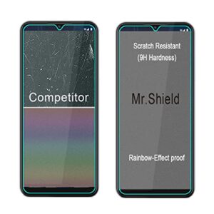 Mr.Shield [3-Pack] Designed For Boost Mobile Celero 5G [Tempered Glass] [Japan Glass with 9H Hardness] Screen Protector with Lifetime Replacement