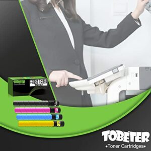 ToBeter Compatible TN321 Toner Replacement for Konica TN-321 TN321K TN321C TN321M TN321Y Toner Cartridge for Minolta Bizhub C224 C224E C284 C284E C364 C364E Printers (BK/C/M/Y, High Yield, 4 Pack)