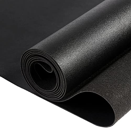 Butarfe Faux Leather 2 Yards Upholstery Leather 1.2mm Thick Marine Grade Vinyl 54" x 72"Faux Leather Sheets Soft PU Faux Synthetic Leather Pleather Fabric for Sofa Bags Chairs Car Seats DIY Crafts