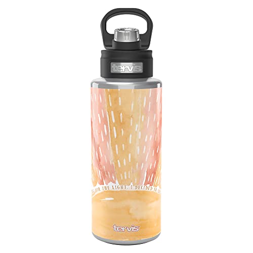 Tervis Sara Berrenson-Become The Light Water, 32oz Wide Mouth Bottle, Stainless Steel