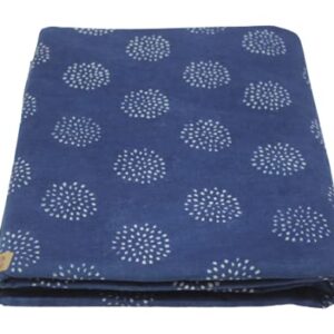 Cotton Quilt Home Furnish 15 Yard Jaipuri Print Fabric,Women's Dress fabricNatural Vegetable Blue CDHAMCOM-CTIN00200