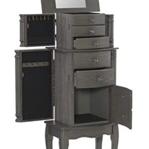 Powell Company Grey Wash Jewelry Powell Viola Armoire