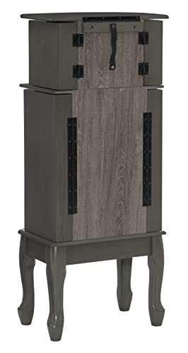 Powell Company Grey Wash Jewelry Powell Viola Armoire