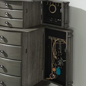 Powell Company Grey Wash Jewelry Powell Viola Armoire