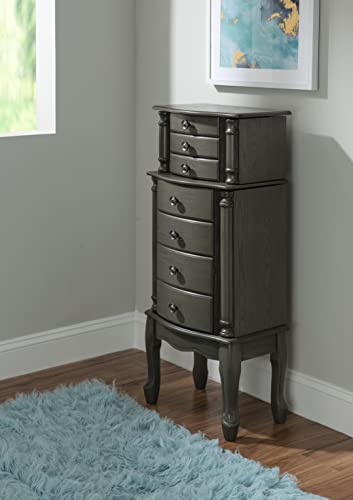 Powell Company Grey Wash Jewelry Powell Viola Armoire