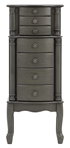 Powell Company Grey Wash Jewelry Powell Viola Armoire