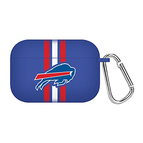 GAME TIME Buffalo Bills HD Case Cover Compatible with Apple AirPods Pro (Stripes)