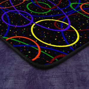 Joy Carpets Fluorescent Looped 12' x 7'6" Area Rug