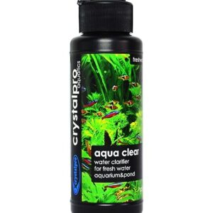 Crystalpro Water Clarifier 4.22 Oz - Aqua Clear Treats 660 Gallons - Water Clarifier for Fish Tank Clears Cloudy Water for Freshwater Aquariums and Fish Pond - Aquarium Water Clarifier