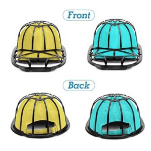 Eguink Upgraded 2 pack Hat washer for Washing machine,Baseball Hat Washer.Hat Cage for Washer, It can Keep Hats In Shape.