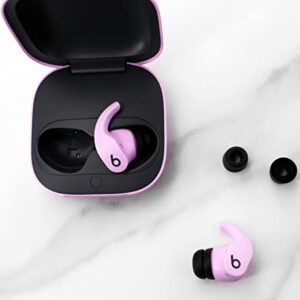 6 Pairs Double Flange Compatible with Beats Fit Pro Ear Tips Buds, S/M/L 3 Size Replacement Noise Reduce Silicone Wing Eartips Earbuds Earplug Fit in Case for Beat Fit Pro - Black