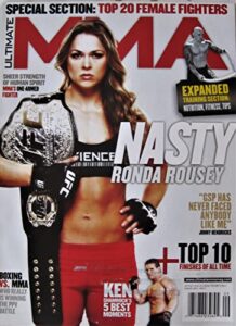 september/october 2013 mma magazine rhonda rousey