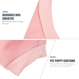 Balacoo Outdoor Dog Costume Pet Dog Winter Costume Puppy Clothes Winter Dog Clothing Pet Costume Pink Unicorn Clothes Outfit Holiday Party Supply M Winter Pet Pajamas Dog Sweater