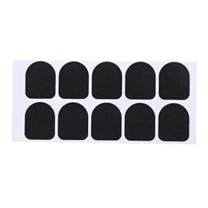 hemobllo 50pcs game finger stickers sensitive touch screen sticker bood tape mobile game controller finger covers grip tape carbon fiber tape sweat-resistant finger sticker non-slip handle