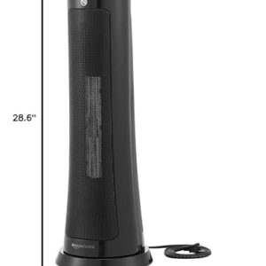 Amazon Basics Digital Tower Heater Black 28 Inch