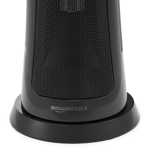 Amazon Basics Digital Tower Heater Black 28 Inch