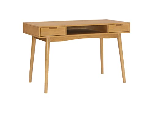 Linon Home Decor Products Natural Wood Modern Linon Drake Desk