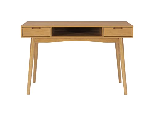 Linon Home Decor Products Natural Wood Modern Linon Drake Desk