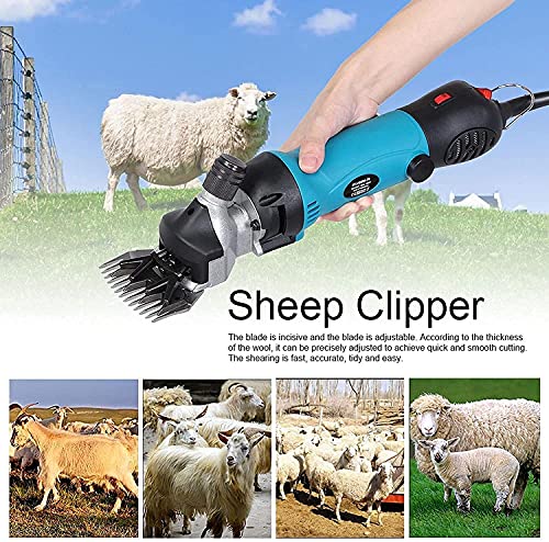 BDRKCC Electric Sheep Shear Livestock Farm Accessories Sheep Clipper for Fine Wool Sheep for New Wool Shearing Beginners