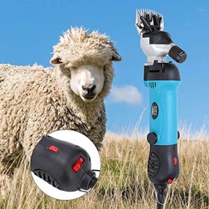 BDRKCC Electric Sheep Shear Livestock Farm Accessories Sheep Clipper for Fine Wool Sheep for New Wool Shearing Beginners