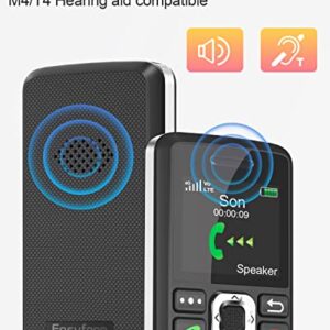 Easyfone T200 4G Unlocked Big Button Cell Phone for Seniors, Easy-to-Use Clear Sound Big Battery Senior Cell Phone with SOS Button and a Convenient Charging Dock