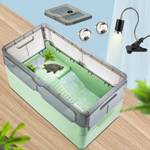 wedoelsim integrated no-installation turtle tank kit with filter