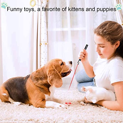 XIMIBI Laser Pointer, 3 Pack, Pet Kitten Dogs Laser Pen Toys Chaser Tease Pointer Pen Toys for Cats Indoor Training