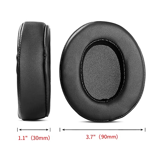 TaiZiChangQin Ear Pads Ear Cushions Replacement Compatible with Koss Pro-4AA Pro4AA Pro 4AA Headphone (Protein Leather Earpads)