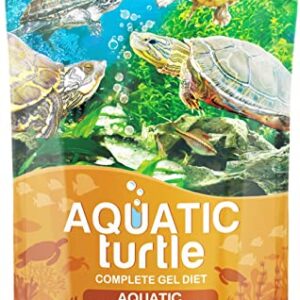 Gargeer 3oz Aquatic Turtle Food for Advanced Breeders Only. Complete Gel Diet for Hatchlings, Juveniles & Adults. Made in The USA Using Premium Ingredients, Growth Enhancing Fortified Gourmet Formula