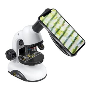 national geographic 40x-640x zoom microscope with smartphone adapter