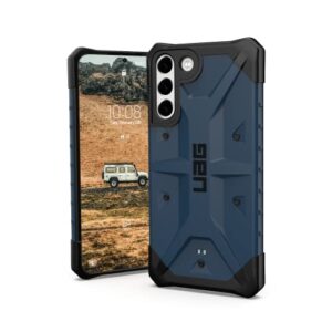 urban armor gear uag designed for samsung galaxy s22 plus case blue mallard rugged lightweight slim shockproof pathfinder protective cover, [6.6 inch screen]