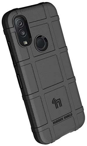 Nakedcellphone Special Ops Series Compatible with Verizon Kyocera DuraSport 5G UW Phone (C6930) Case, Tactical Armor Rugged Shield Cover [Anti-Fingerprint, Matte Grip Texture] - Black