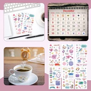 30 Sheets Bible Verse Stickers for Journaling Christian Scrapbook Stickers Inspirational Scripture Faith Seal Crafts Decals(Stylish Style)