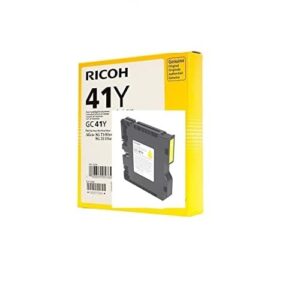 RICOH 405761,62,63,64 Cartridge Set 4 Pack (C,K,M,Y) for GC 41, Aficio SG 3100SNw in Retail Packaging