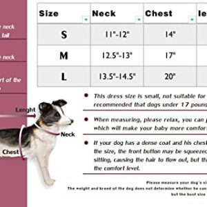 DeerBAO Puppy Plaid Hoodie pet Clothing cat Hoodie Fashionable and Cute for Small Dogs Small Cats (Small)