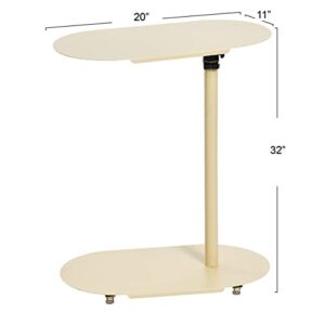 Main + Mesa Modern Adjustable C-Table, Sand