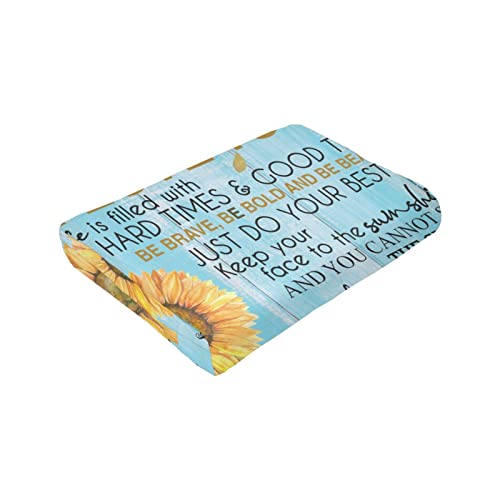 Maylian Daughter Daughters Positive Encourage Fleece Blanket - Cozy Gift for Unwavering Support