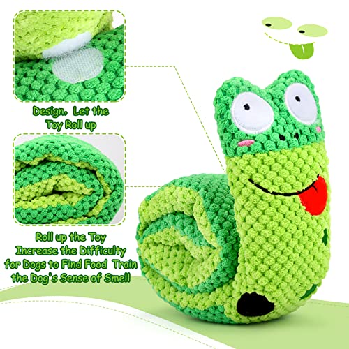 Letsmeet Squeak Dog Toys Stress Release Game for Boredom, Dog Puzzle Toy IQ Training, Snuffle Toys Foraging Instinct Training Suitable for Small Medium and Large Dogs