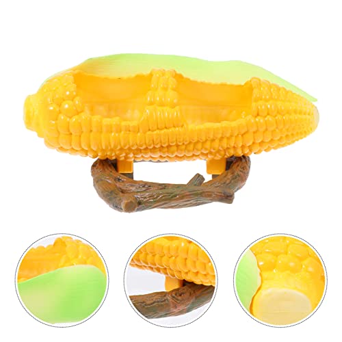 iplusmile Bird Bowl Bird Cage Bowl Bird Feeder Bowl Birds Food Dish Parrot Feeding Cups Pumkpin Parrot Feeders Food Water Bowls for Cockatiels Hamster, Corn Shape Bird Bowl Bird Feeding Basin