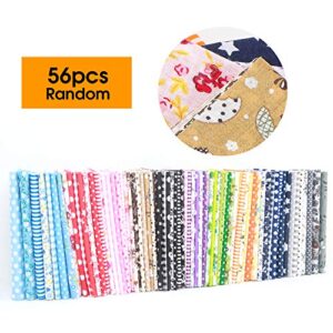 Tgoon Fabric Bundle, Printed Dressmaking Cloth Soft for Designer for Wallets for Hand-Made Sewing