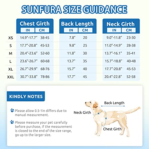 SUNFURA Dog Shark Life Jacket, Ripstop Dog Life Vest Puppy Floats for Swimming Pool with Rescue Handle & Superior Buoyancy, Small Medium Dog Life Jackets Pet Life Preserver for Boating (Silver,L)