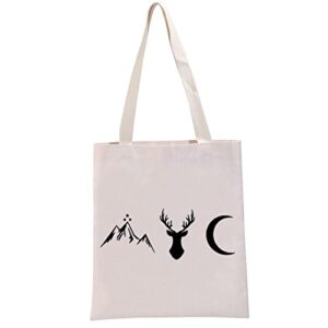 g2tup s-jm gift s-jm book series symbols reusable canvas tote bag bookish gift shopping handbag (s-jm symbols handbag)