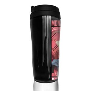 Anime Monster Musume Miia Coffee Cup Thermos Mug Double Wall Vacuum Insulated Bottle Portable Tumblers Travel Mugs 12 Oz