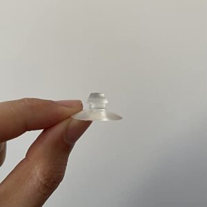 BOYIDEW Anti-Collision Suction Cups Glass Top Table Suction Cups Mini Sucker Hanger Pads 20mm 10Pcs