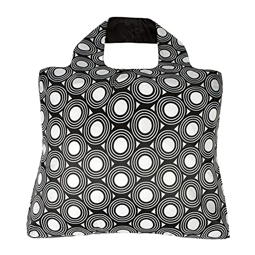 Envirosax Reusable Bag Polyester Shopping Grocery Tote Bags Set of 5 Monochromatic Designs Water Resistant