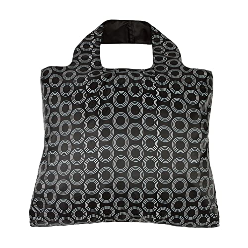 Envirosax Reusable Bag Polyester Shopping Grocery Tote Bags Set of 5 Monochromatic Designs Water Resistant