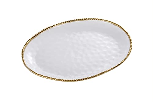 Pampa Bay Golden Salerno Oval Platter