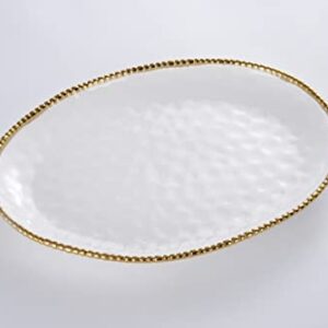 Pampa Bay Golden Salerno Oval Platter